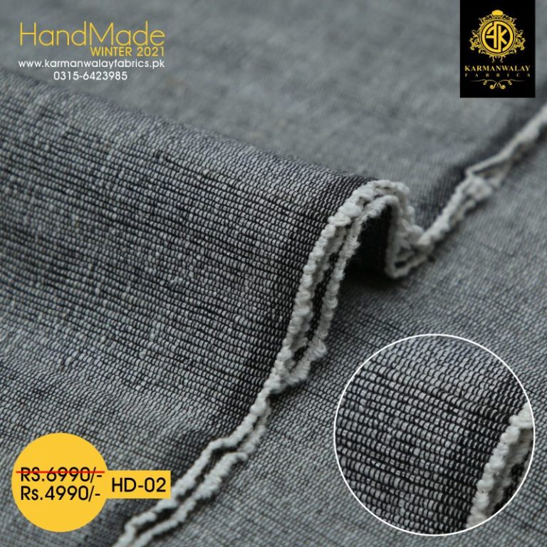 Buy Online Original Hand-Made Khaddar - Karmanwalay Fabrics